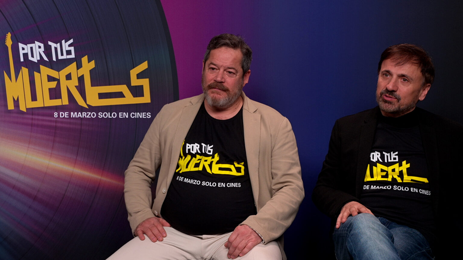 Entrevista a Jorge Sanz y José Mota en el Festival de Málaga